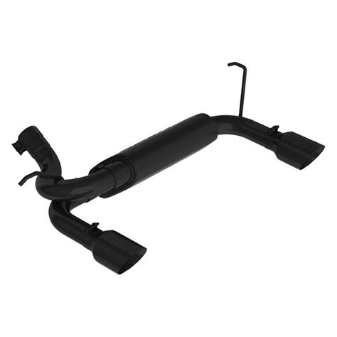 Mbrp® S5528blk Black Series™ Aluminized Steel Axle Back Exhaust