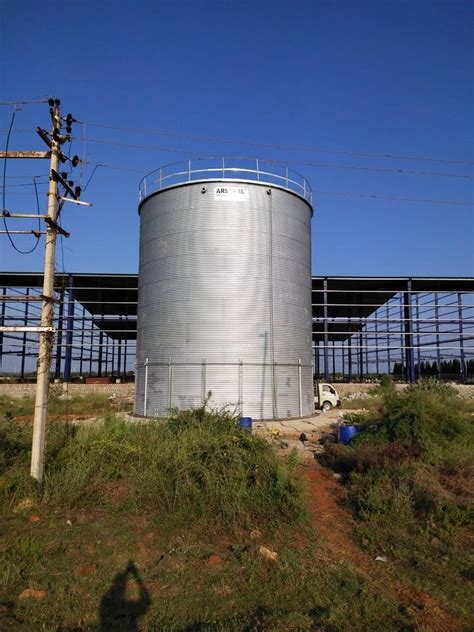 Zincalume Steel Water Storage Tank At Rs 4 Litre Zincalume Tank In