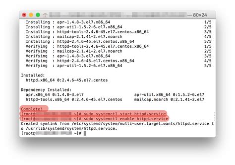 Как установить lamp на centos 7 — invs ru