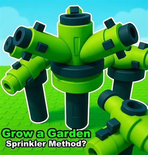 Grow A Garden Master Sprinkler Jogos Theria