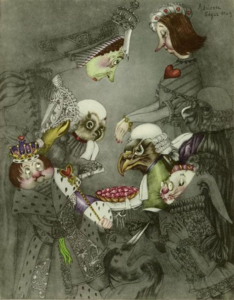 Adrienne Segur Алиса в стране чудес Сказочное искусство Сказочные