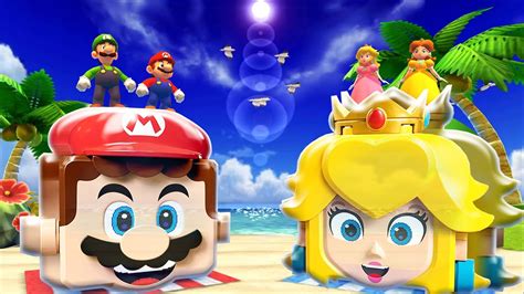 Mario Party The Top 100 Minigames Mario Vs Peach Vs Luigi Vs Daisy
