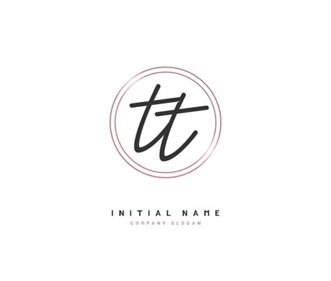 Beauty Vector Initial Logo Handwriting Logo Initial Signature Wedding