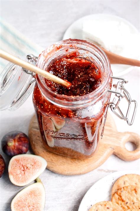 Homemade Fig Jam With Fresh Figs Without Pectin The Fig Jar