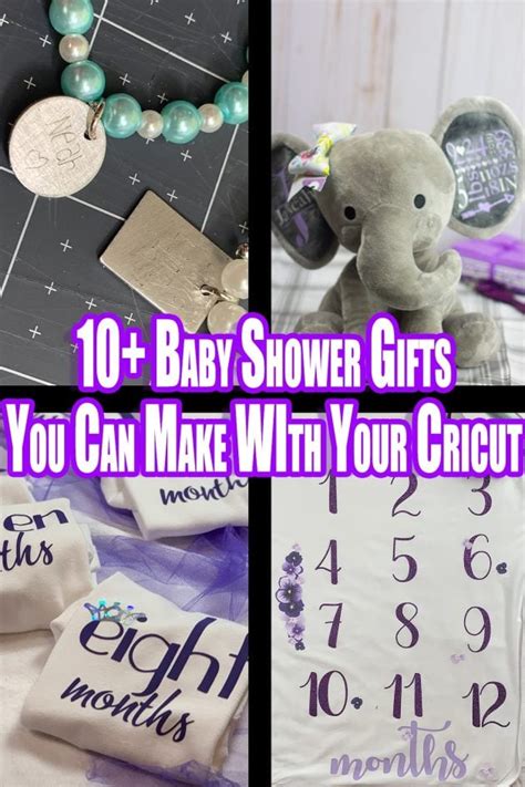 DIY Baby Shower Gifts To Make With Your Cricut By Pink