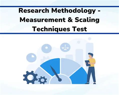 Research Methodology Measurement And Scaling Techniques Online Test Online Practice Test