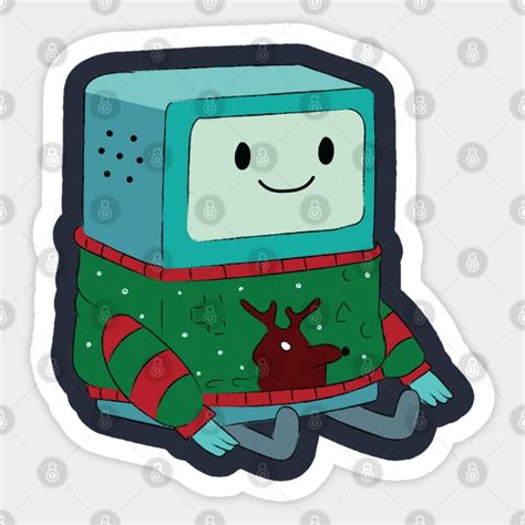 Bmo Adventure Time Adventure Time Sticker Teepublic
