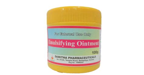 Emulsifying Ointment 100g Care Rs52000 Mycarelk