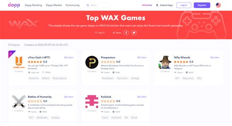 🎮 top wax game 🔥wax blockchain is one of the most active blockchains