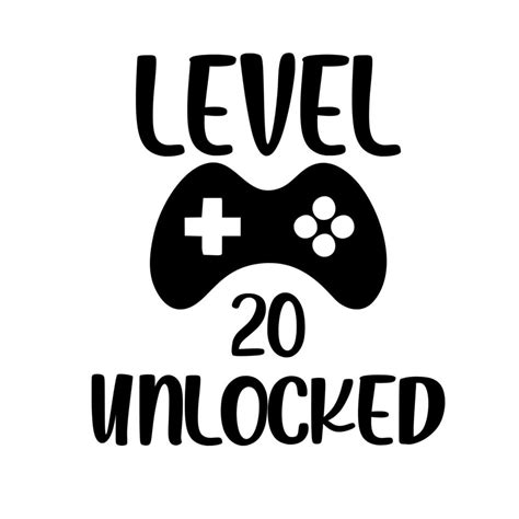 Nivel 20 Desbloqueado 10810249 Vector En Vecteezy