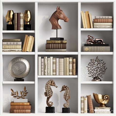 Decor Set 59 3d Model For Vray