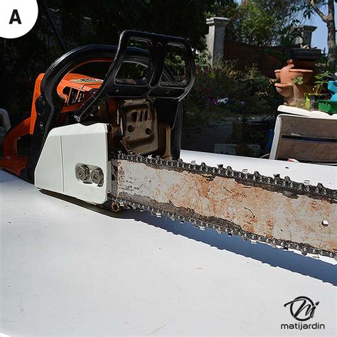 Carter de chaîne tronçonneuse Stihl MS pièce tronçonneuses Matijardin