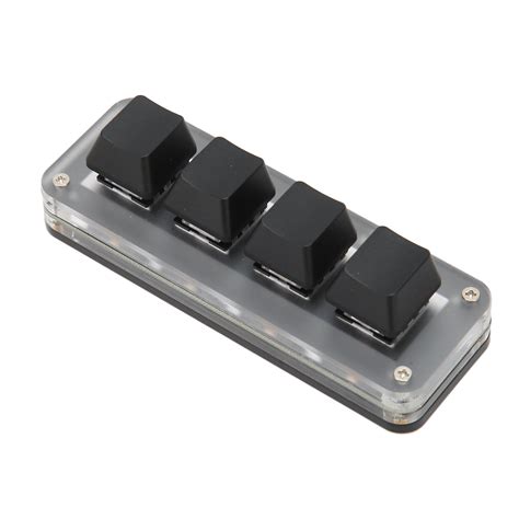 Teclado Numérico Programable Con 4 Teclas Totalmente Programables Teclado Mecánico Mini Con