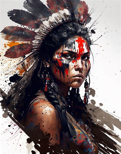 Native Warrior Wallpaper Hd