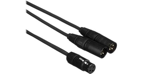 Pro Co Sound Xlr Female To 2 Xlr Male Y Cable 1 Ymxf2xm 1 Bandh