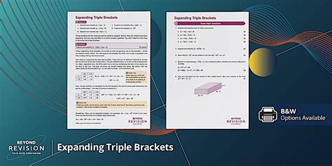 Expanding Triple Brackets Teacher Made Twinkl