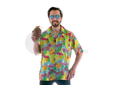 chemise Tahiti Hawaï Keanu multicolore Taille XL XXL