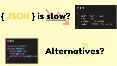 Optimizing Data Serialization Faster Alternatives To Json By Tech Vorse Medium