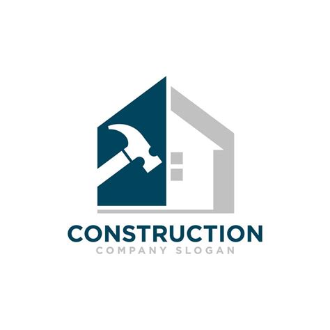 Construcción Edificio Logo Icono Diseño Vector Plantilla 10482871 Vector En Vecteezy