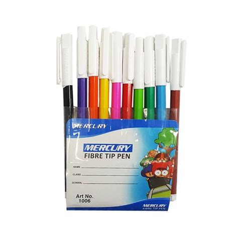 Mercury Colour Marker Set Of 10 Babagroup Pk