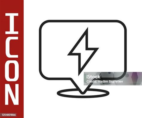 黑線閃電圖標隔離在白色背景上閃游圖示充電閃光燈圖示雷電螺栓照明罷工向量插圖向量圖形及更多互聯網圖片 互聯網 光 剪裁圖 Istock