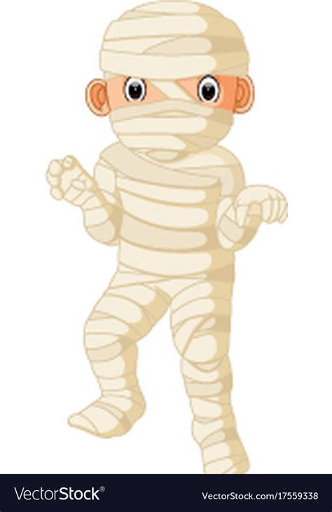 Cartoon Egyptian Mummy Royalty Free Vector Image
