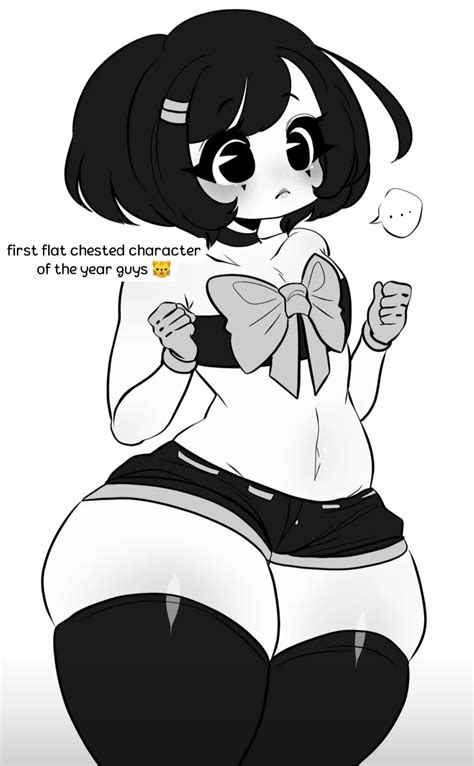 Rule 34 Asshushie Flat Chest Huge Ass Luvanely Mime Monochrome Oc