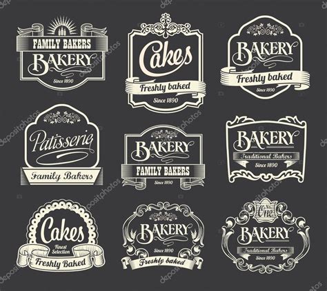 Vintage Calligraphy Vector Sign And Label Design Set — Stock Vector