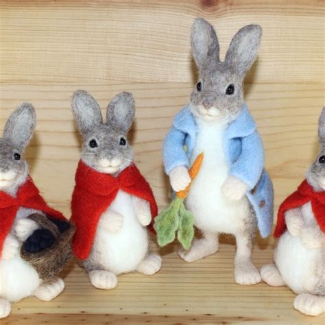 Needle Felted Rabbit Etsy