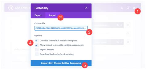 How To Restore A Template In The Divi Theme Builder