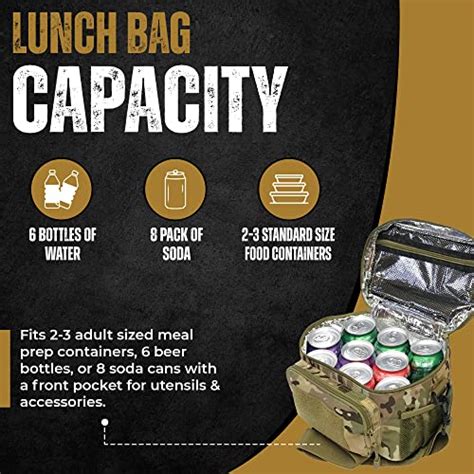 Hsd 10mm Thick Insulated Adult Lunch Bag Leak Proof For Hot And Cold