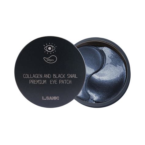 Гидрогелевые патчи для глаз L.SANIC Collagen and black snail premium ...