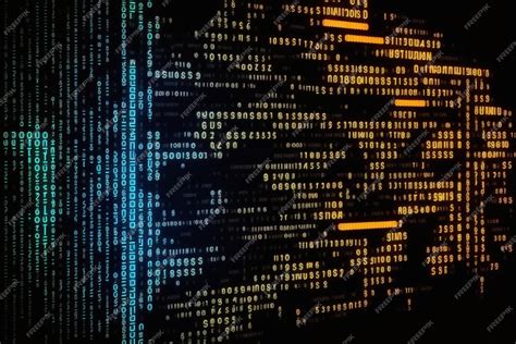 Premium Photo Programming Code Abstract Technology Background Of