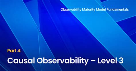 Level 3 Observability Model Causal Observability Stackstate