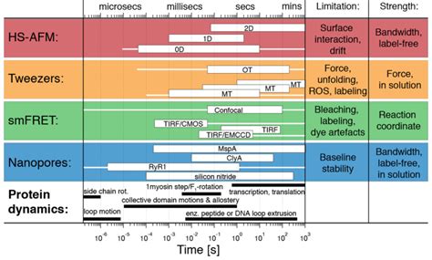 Timescales Of Protein Functional Dynamics And Experimentally Accessible Download Scientific