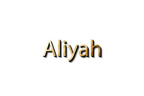 Aliyah 3d Mockup 14575880 Png