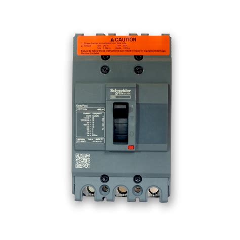 Interruptor Moldeado Easypact Ezc100 100a 18ka 380v Schneider
