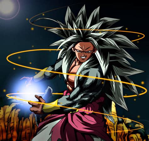 Broly Ssj5 By Vctn Rar On Deviantart
