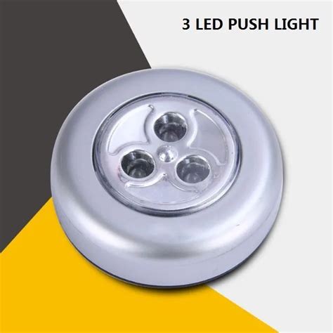 Led Push Touch Click Light