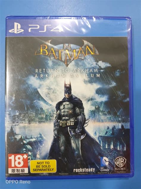 Ps4 Batman Return To Arkham Arkham Asylum Video Gaming Video Games