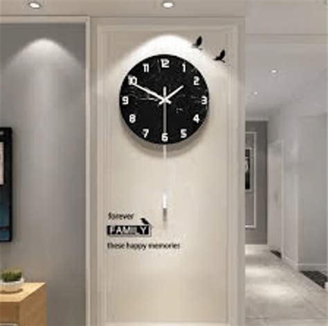 Analog Glass Pendulum Wall Clock At ₹ 1260 Piece In Udaipur Id 25094307030
