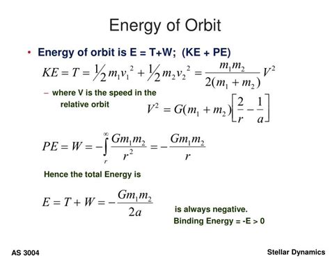 Ppt Energy Of Orbit Powerpoint Presentation Free Download Id 4219759