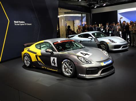 2016 Porsche Cayman Gt4 Clubsport Races Into La Auto Show