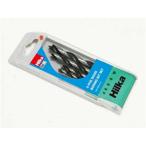 5 Pce Wood Boring Bit Set