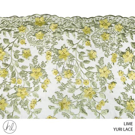 Yuri Lace 53 Lime 120cm Per M Habby And Lace