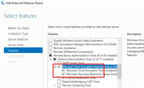 Bitlocker Recovery Tab Disappeared From Server 2019 Aduc Microsoft Qanda