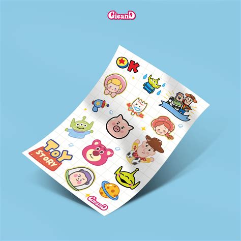 Jual Sticker Toy Story Aesthetic Toy Story Edition Shopee Indonesia
