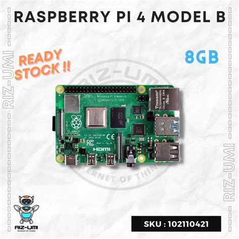 Jual Raspberry Pi Model B RAM GB Shopee Indonesia