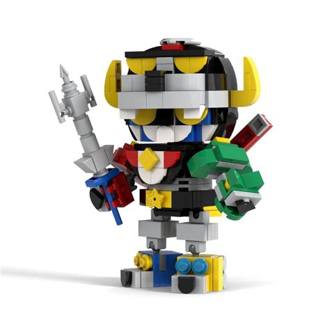 Lego Moc Mini Voltron By Choi Dambaek Rebrickable Build With Lego