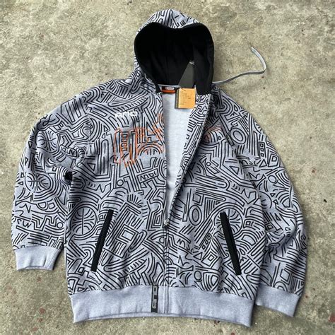 00s And1 Mixtape Hot Sauce Aop Zip Mens Fashion Coats Jackets And